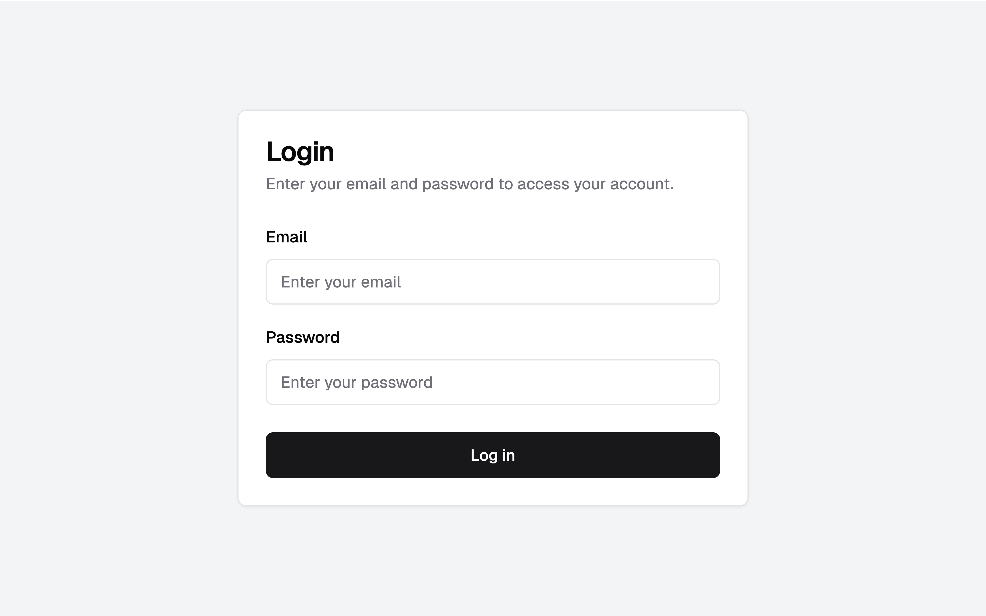 v0 - Login Form - v0 by Vercel